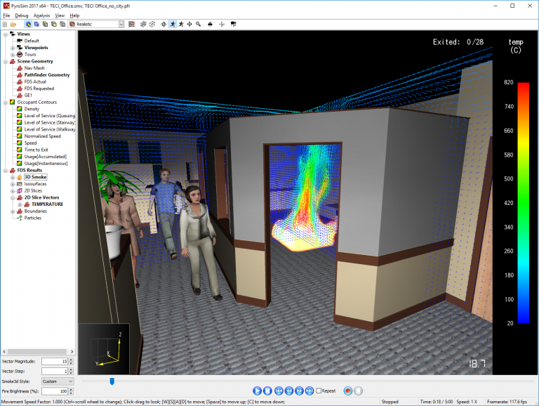 PyroSim消防火灾动态仿真模拟软件 - CaxSoft | 工业软件及计算咨询的专业服务商